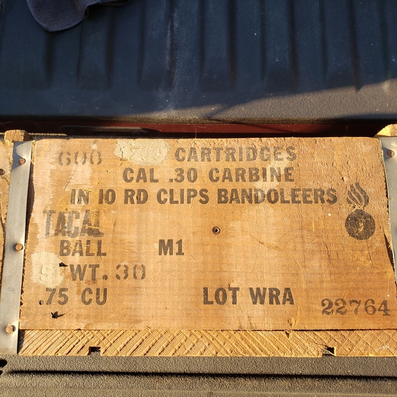 Accents | 120rnd Crate Of Us 30 Carbine Ammunition Crate | Poshmark